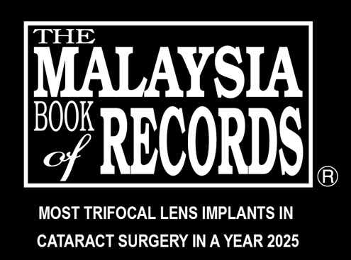 Record for Malaysia Book of Records: Most Trifocal Lens Implants in ...
